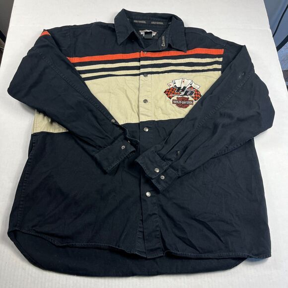 Harley-Davidson | Jackets & Coats | Harley Davidson Mens Shirt Jacket ...